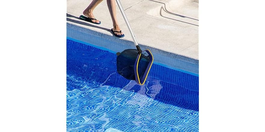 Poolvio Pool Deep Skimmer Net