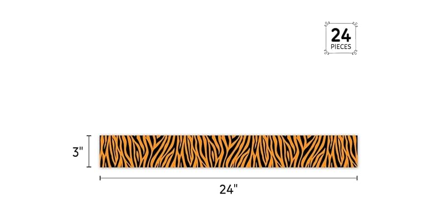 Creative Teaching Press CTP Tiger Stripes Border