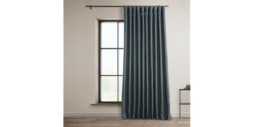 HPD Half Price Drapes - Faux Linen Curtains