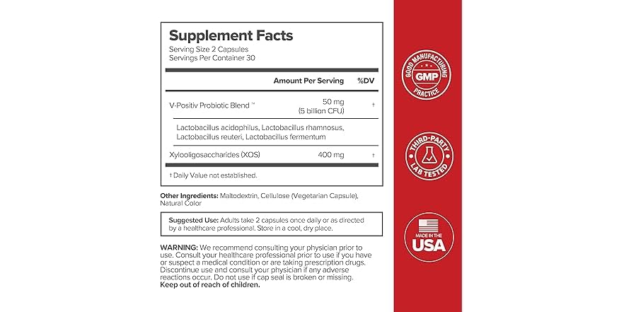 URO Vaginal Probiotics for Women, 2 Pack