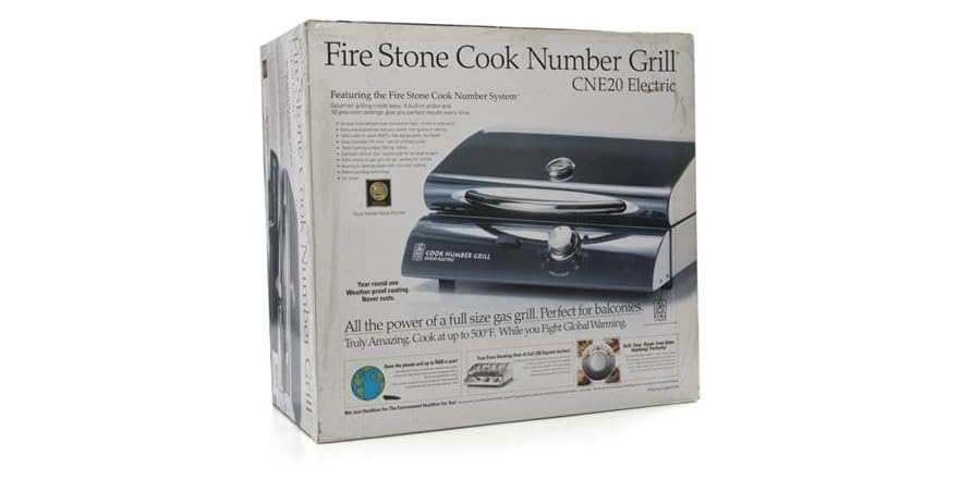 Cook Number 20" Electric Grill