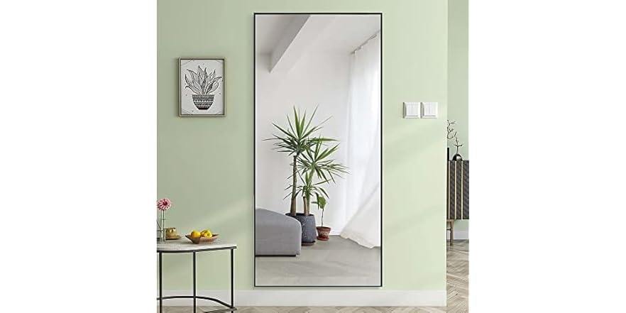 Poshions Big Mirror 71‘’×24‘’ Full Body with Stand