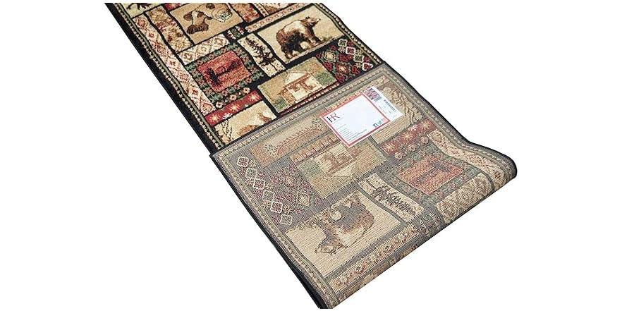 Nature and Animals Area Rug Runner