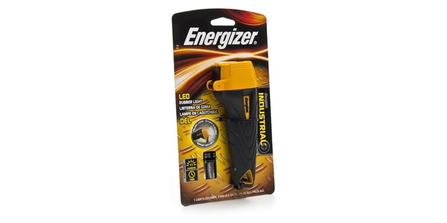 Energizer Industrial Rubber LED Flashlight 2-Pack