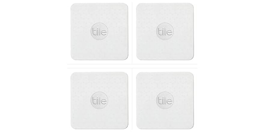 Tile Slim Bluetooth Tracker 4-Pack