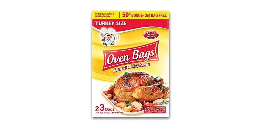 Home Select Oven Bags Turkey Size
