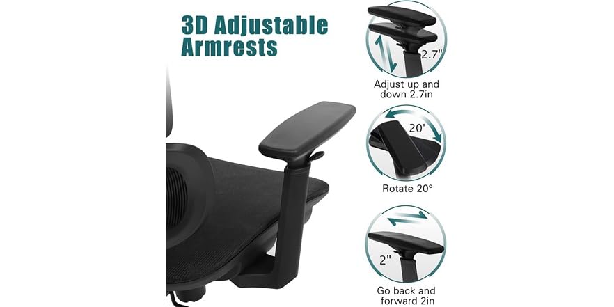 FelixKing Office Chair Black