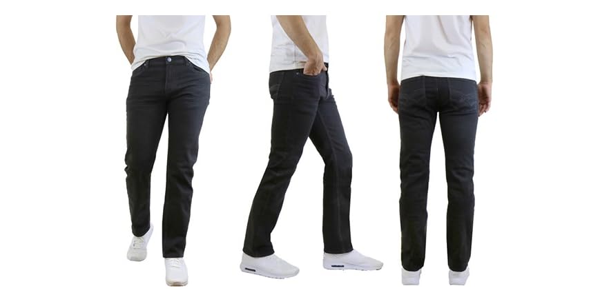 Native Men's Straight Leg Stretch Jeans