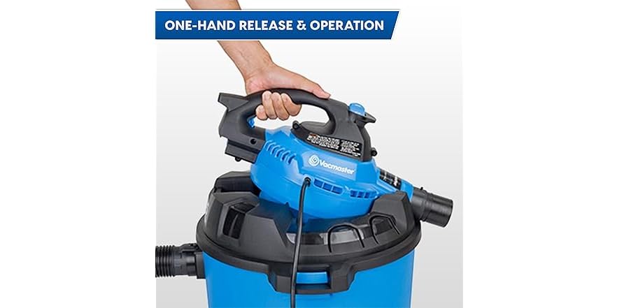 Vacmaster 12-Gal Shop Vacuum Blue
