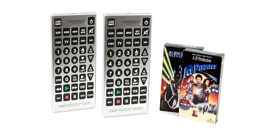 Jumbo Universal Remote - 2 Pack