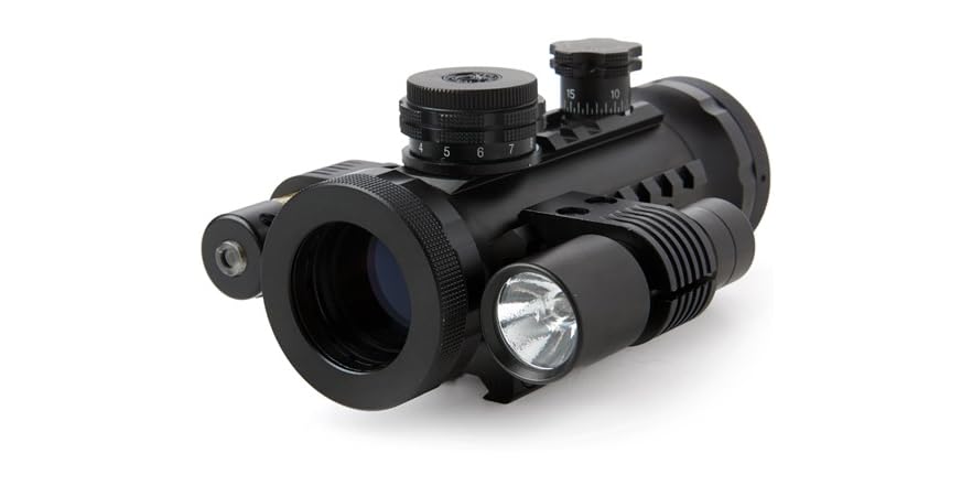BSA STSRD30LL 30 mm Tactical Red Dot w/ Laser & Flashlight