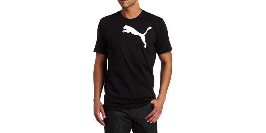 Puma Basic Cat T-Shirt - Black