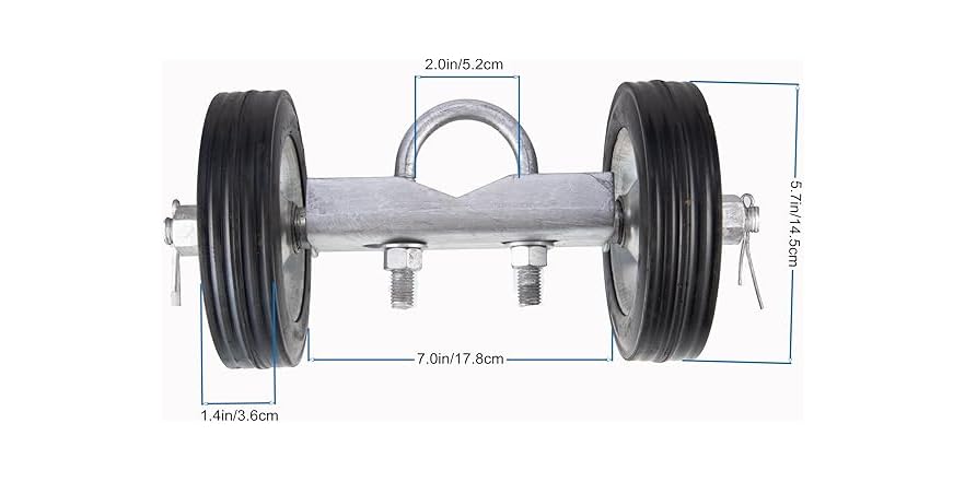 6 inch Gate Helper Wheels