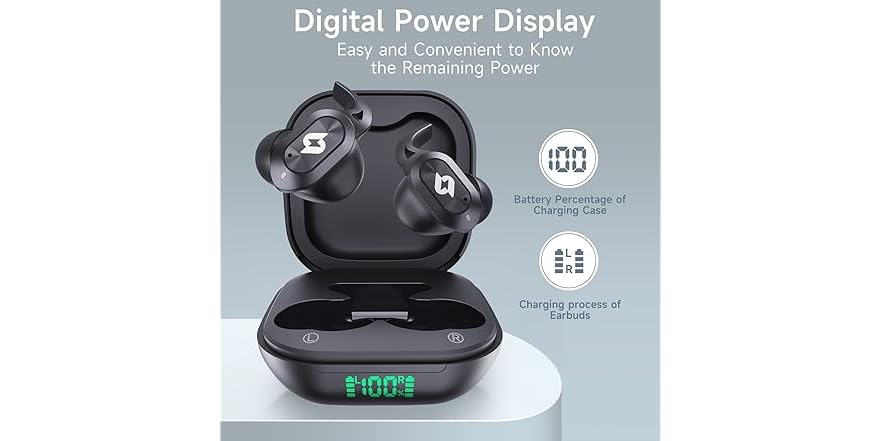 Yeteky A16 Wireless Earbuds 32H Playback