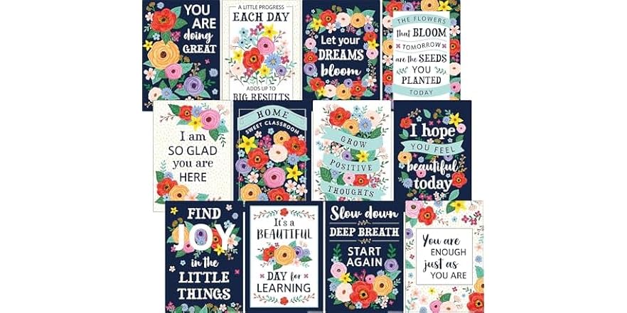 Teacher Created Wildflowers Posters