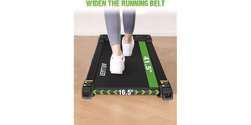 AKLUER 2.25 HP Under Desk Mini Treadmill