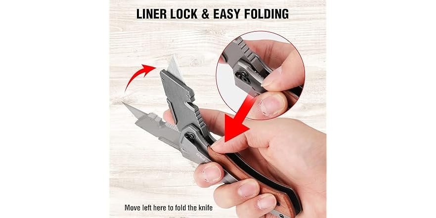 WORKPRO Utility Knife, Quick-Change Box Cutter