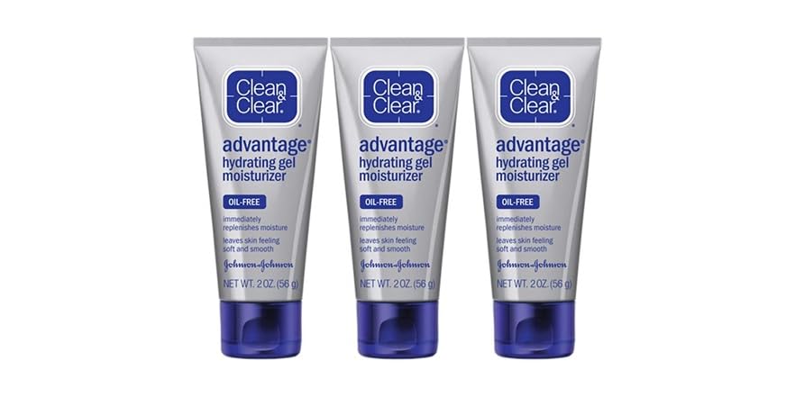Clean & Clear Advantage Acne Control Moisturizer 3 Pack