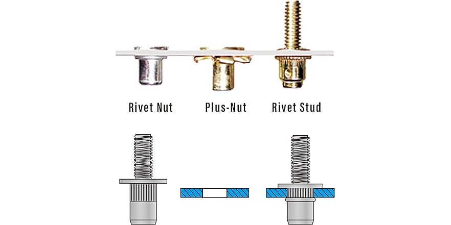 Astro Tools 1455 Hand Rivet Stud Setter Kit