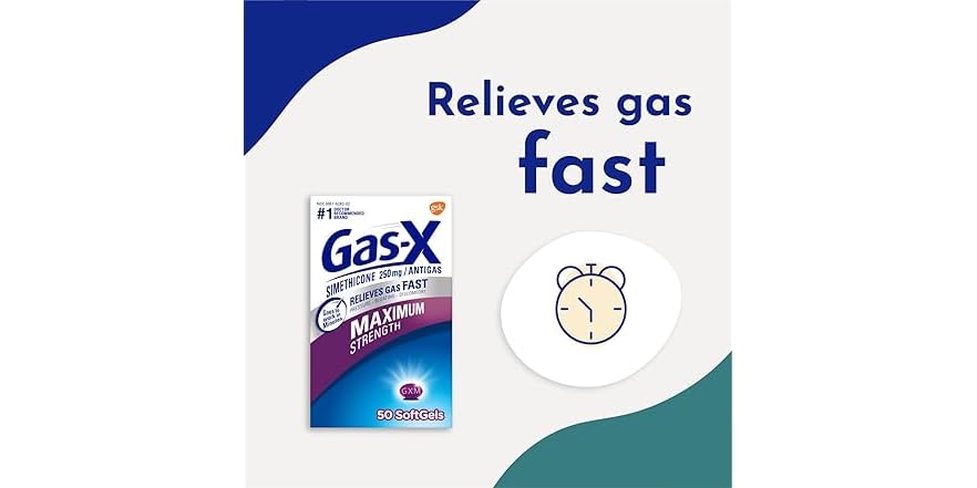 Gas-X Maximum Strength Gas Relief Softgel