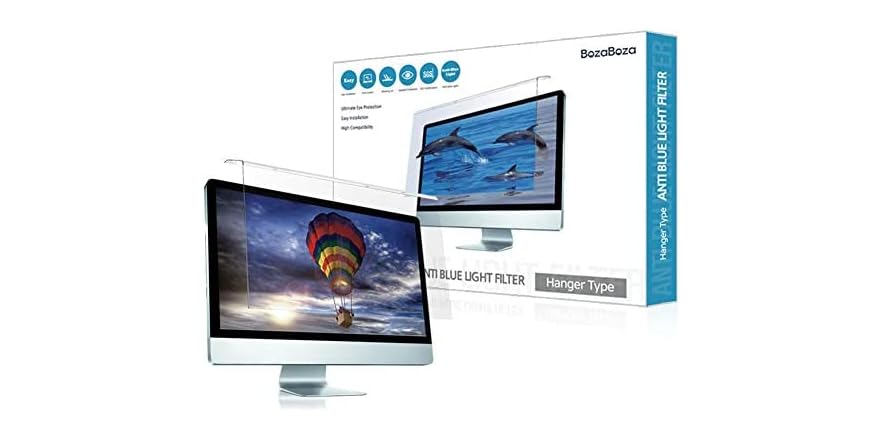 22" Anti Blue Light Screen Protector