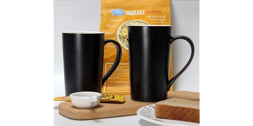 2 Pack 20 OZ Large Ceramic Coffee Mug