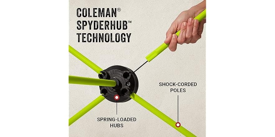 Coleman Mantis Space-Saving Table
