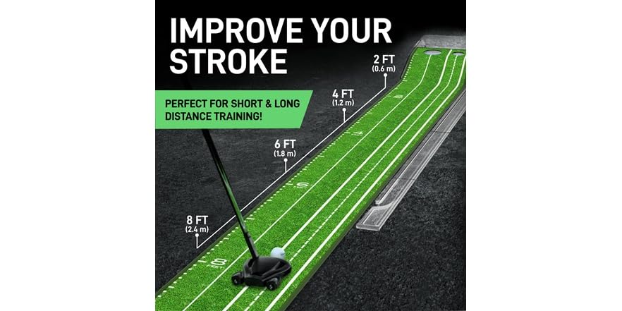 Perfect Practice Indoor Golf Putting Green Acrylic