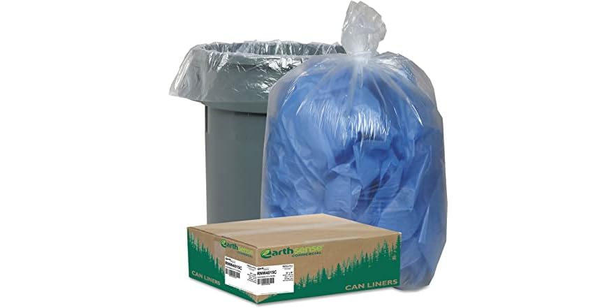 Clear Recycled Can Liners