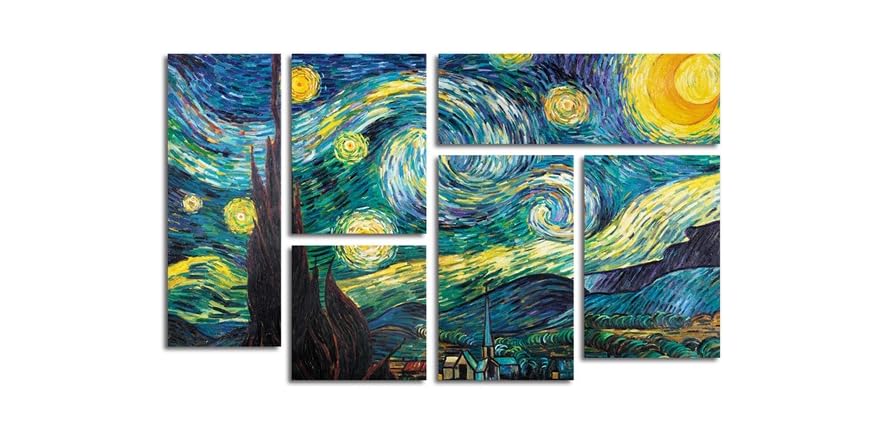 Six-Piece Art Sets - 6 Styles
