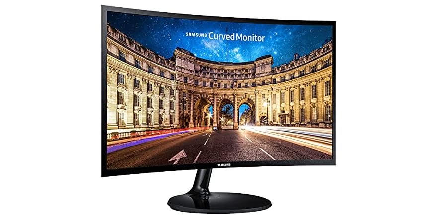 Samsung CF390 (LC24F390FHNXZA) 24-inch LED Curved FHD 4ms FreeSyn (Open ...