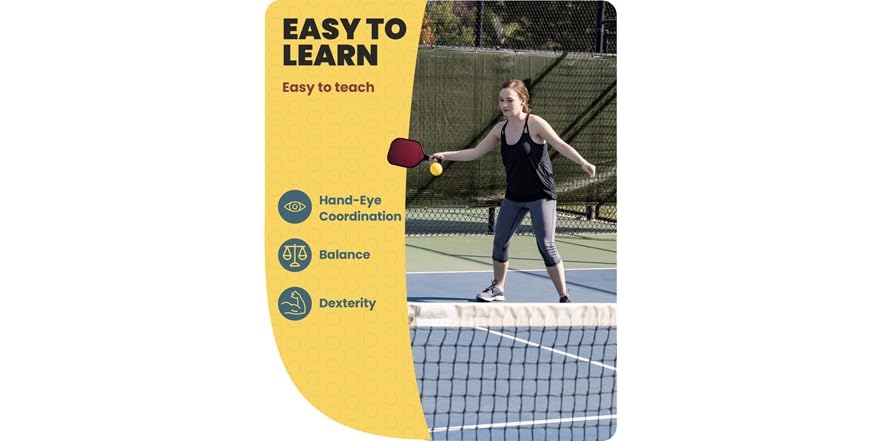 Boulder Pickleball Set of 2 Paddles and 4 Balls