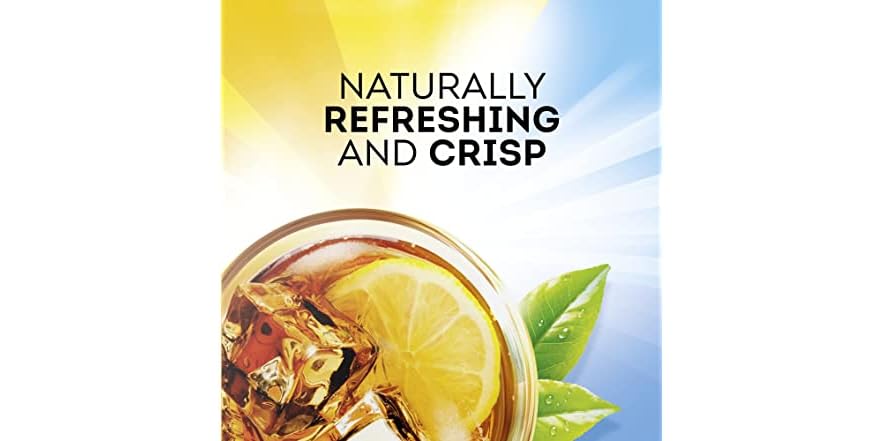 Lipton Classic Unsweetened Iced Tea & Sugar Packets