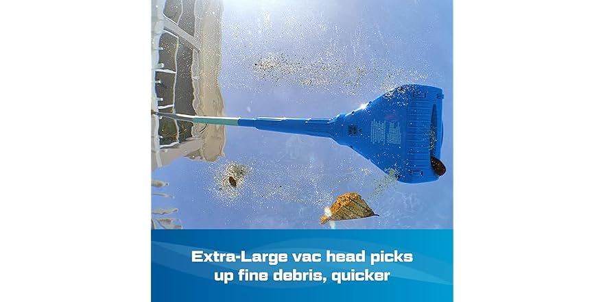Pool Blaster Aqua Broom XL Ultra Cordless Pool Cleaner (Open Box)