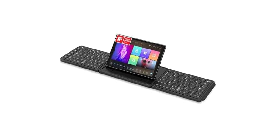 Mobile Pixels Wireless Keyboard with 8" Touchscreen