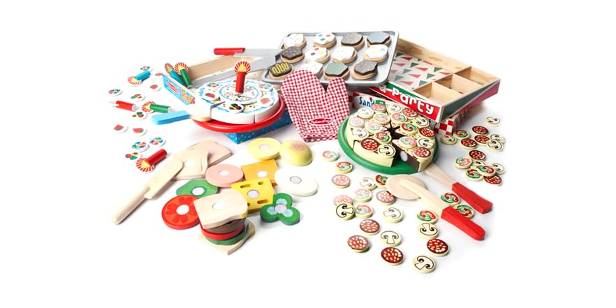 Melissa & Doug Wooden Food Bundle