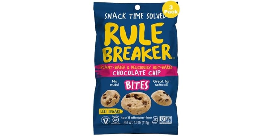 (12pk) Rule Breaker Snacks, 4oz Bags (Your Choice)