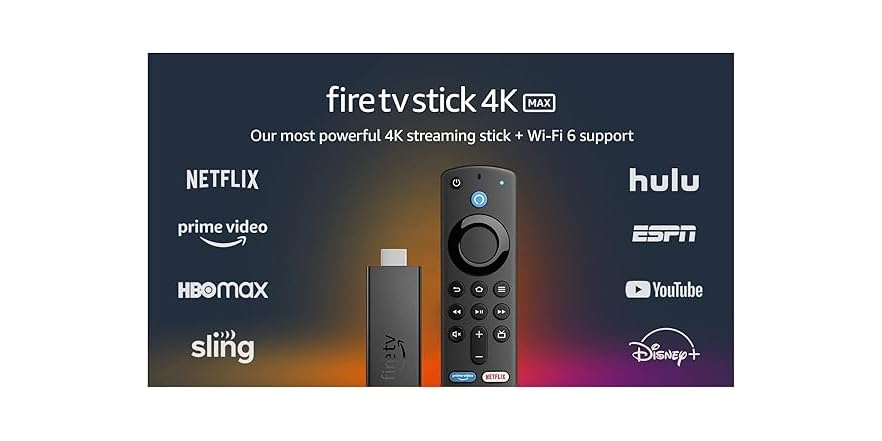 Amazon Fire TV Stick 4K Max (2021) with Remote (3rd Gen)