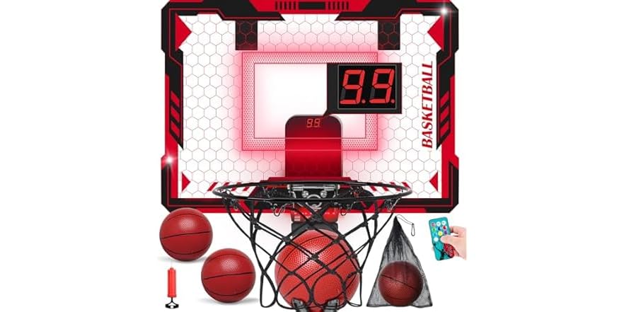 Remote Control Mini Basketball Hoop