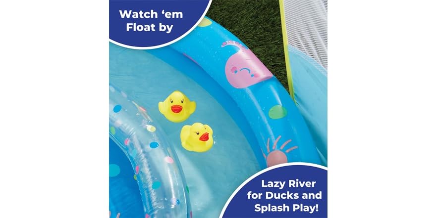 SunSmart Lazy River Kiddie Pool