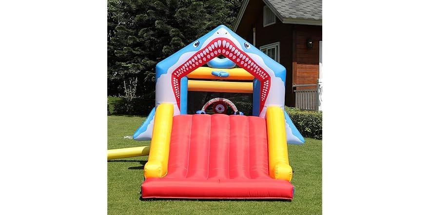 Shark Inflatable Bouncy Castle