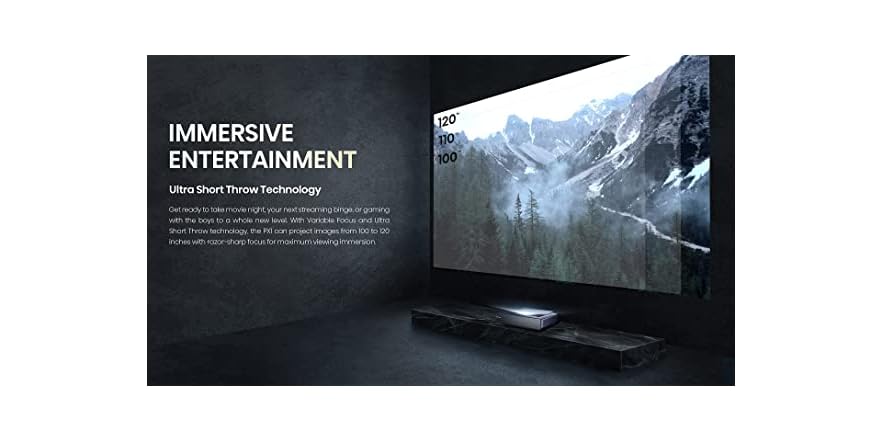 Hisense PX1 4K UHD Triple-Laser UST Projector