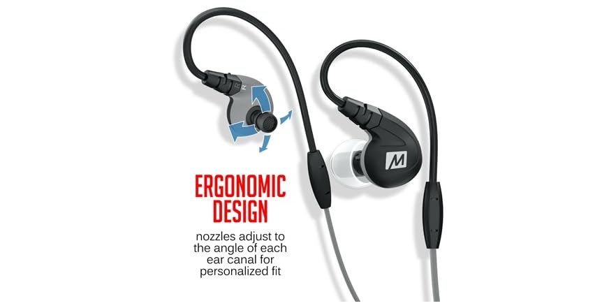 MEE audio M7P Sports In-Ear Headphones: 4 Colors