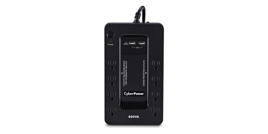 CyberPower SX650U-R Battery Backup