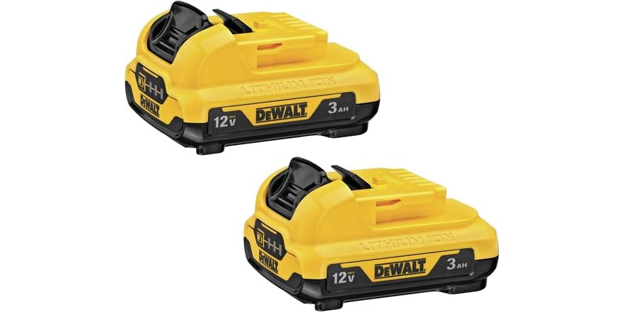 DEWALT DCB124 12V Max 3.0-Ah Battery (1 or 2Pk)