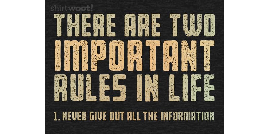 Two Important Rules