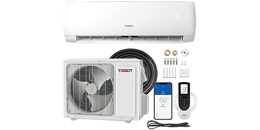 TOSOT 115V 12,000 BTU Mini-Split AC (Open Box)