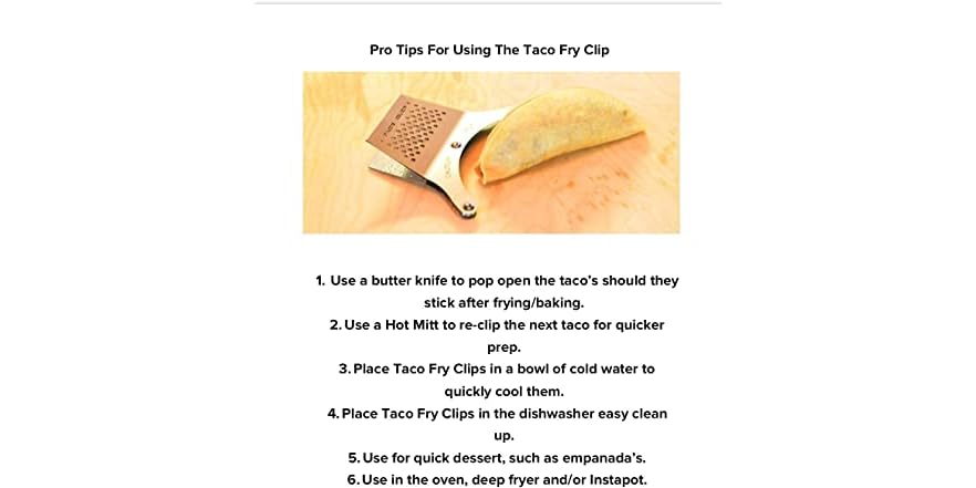 Taco Fry Clip