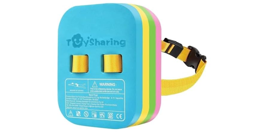 Swim Belt Kids Back Float Water Bubble