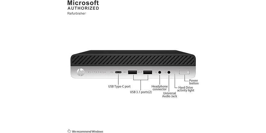 HP 800 G4 Mini Desktop Intel (Open Box)